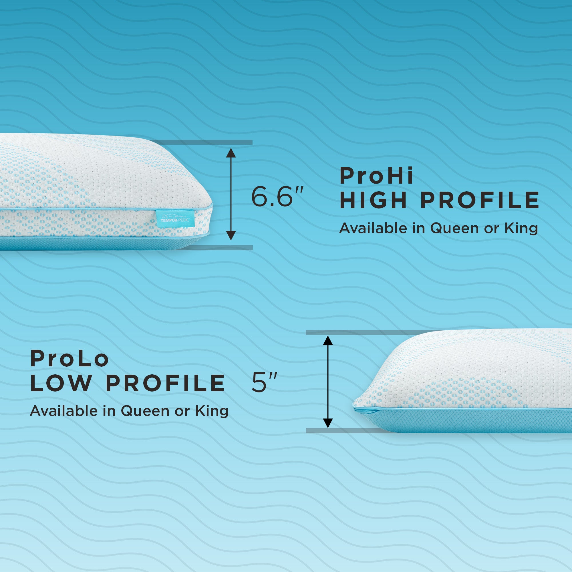Tempur-Breeze® ProLo 2.0 Pillow