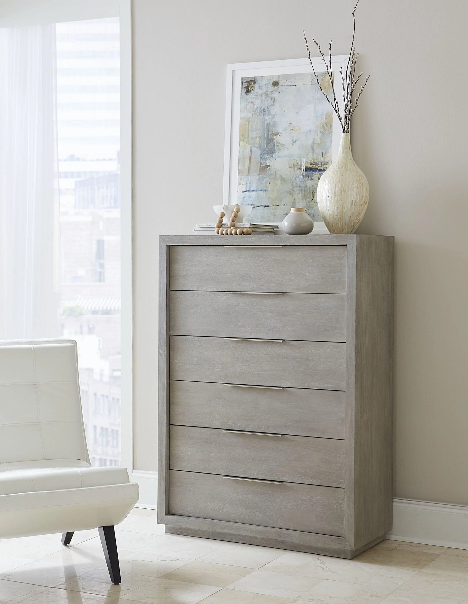 Modus Avant Grey Tall Chest