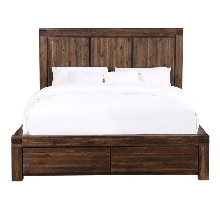 Modus Chalet Platform Brown Storage Bed
