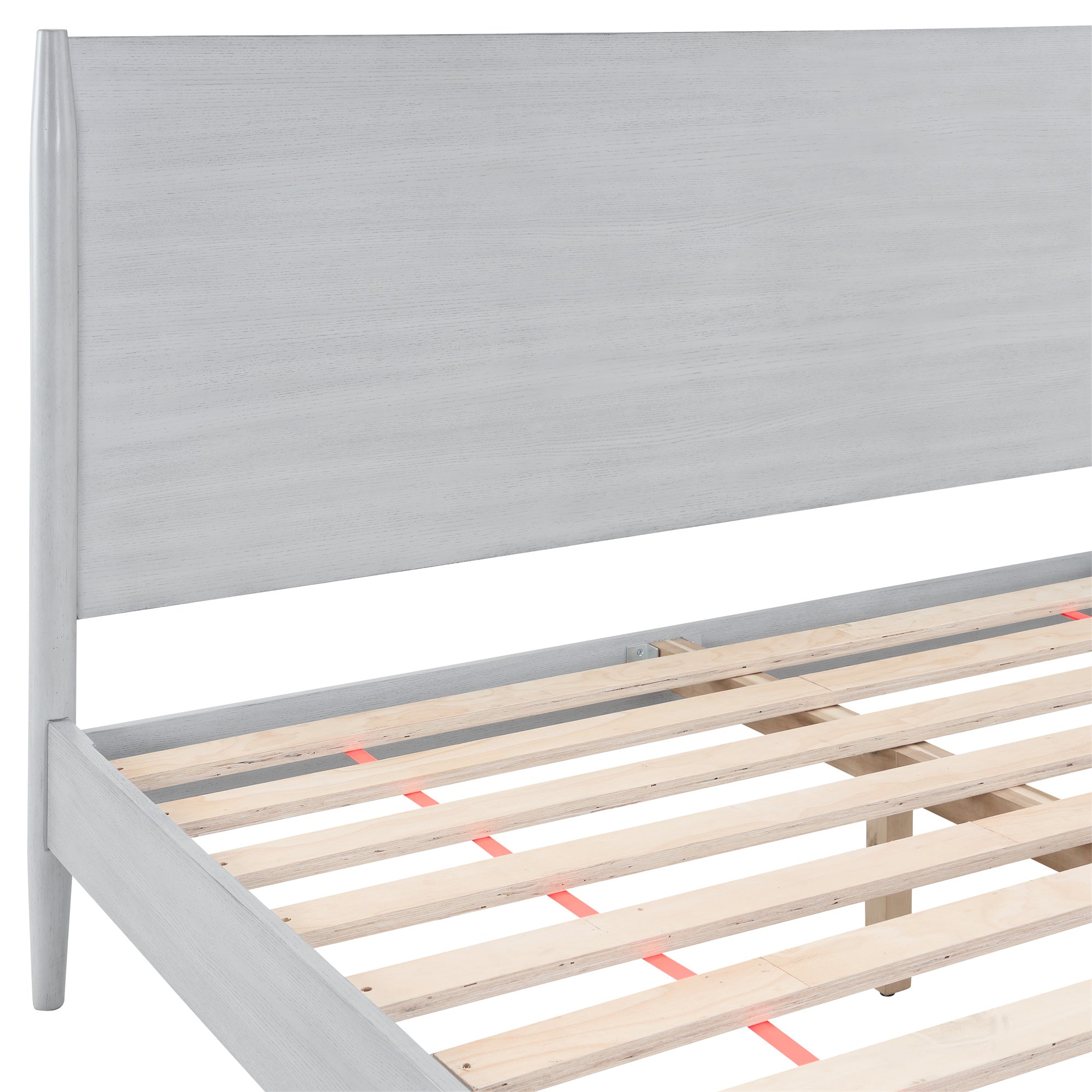 Infinity Del Mar Platform White Bed