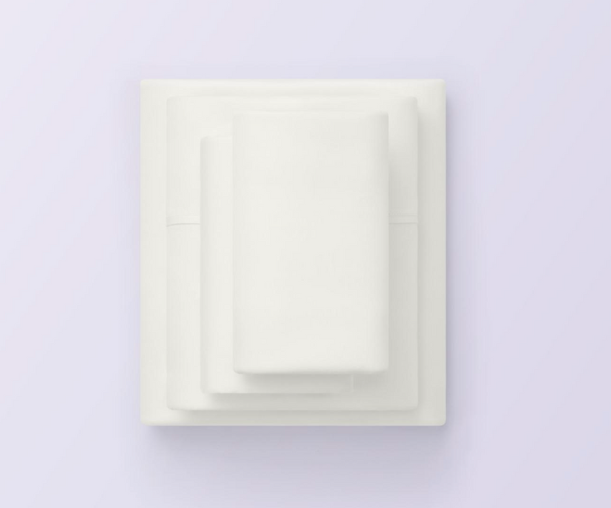 Purple SoftStretch Sheets White